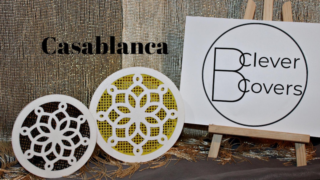 Decorative Smoke Detector / Thermostat Cover Casablanca 6 In - Etsy