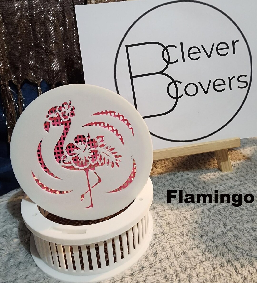 Decorative Thermostat/ Smoke/ CO2 Detector Cover 4 1/2 in - Flamingo - Etsy