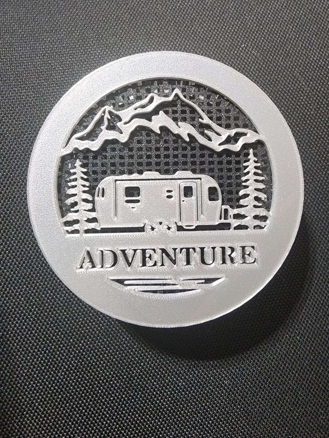 Decorative Thermostat/ Smoke/ CO2 Detector Cover 4 1/2 in - "adventure ...