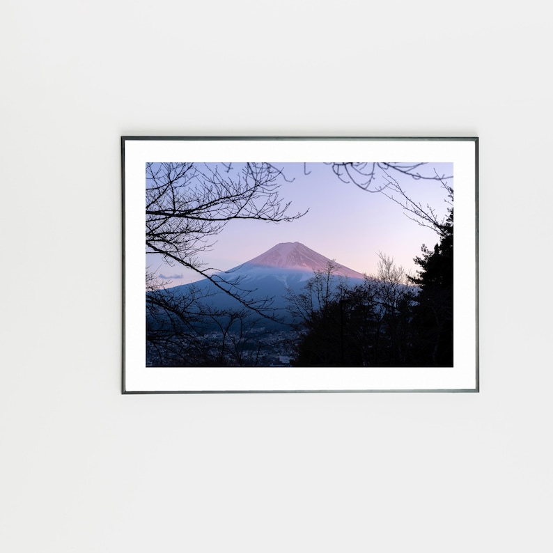 Mount Fuji Wall Art, Mount Fuji Poster, Mount Fuji Photo, Japan Original Art Print, Fuji ...