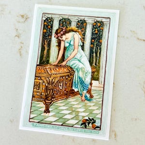 Pandoras Box Greek Mythology 3" Vinyl Sticker-water Resistant - Etsy