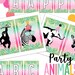 Party Animals Printable Banner - Instant Download, Party Animal ...