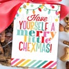 Making a List & Chexing It Twice Printable Gift Tags, Christmas Chex ...