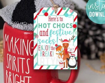 Christmas Socks Tag - Etsy