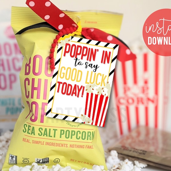 Popcorn Tags - Etsy