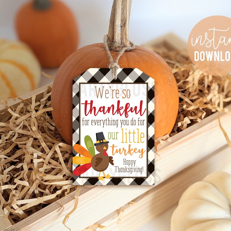 Thanksgiving Tags - Etsy