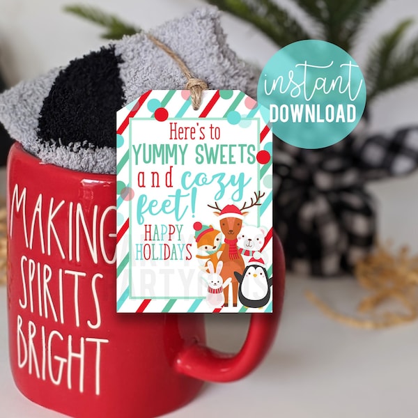 Christmas Socks Tag - Etsy