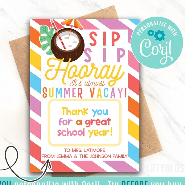 Sip Sip Hooray - Etsy