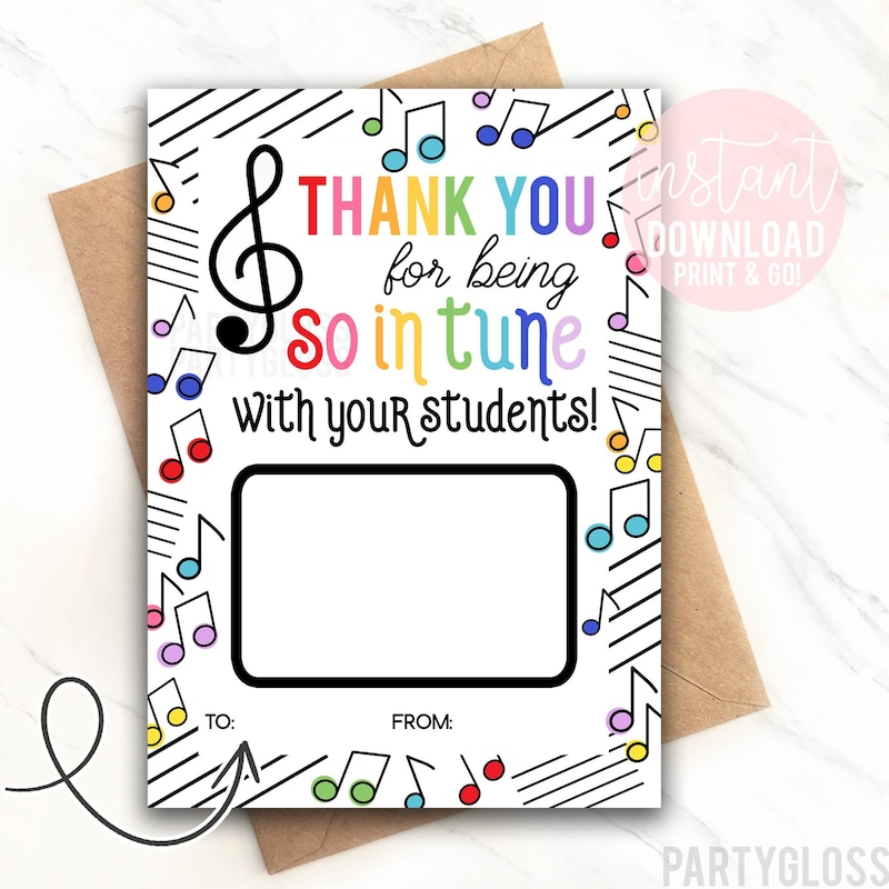 Music Gift Tag - 60+ Gift Ideas for 2024