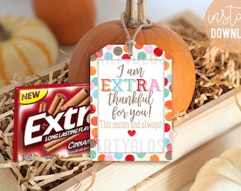 Thankful Gift Tags Choose a Grateful Greeting Thanksgiving - Etsy