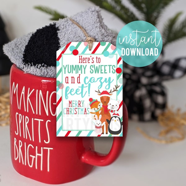 Christmas Socks Tag - Etsy