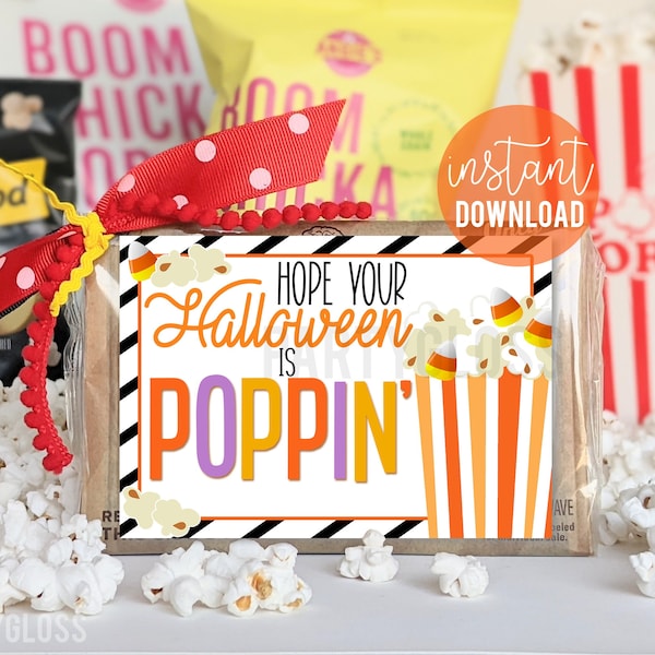 Halloween Popcorn Wrapper - Etsy