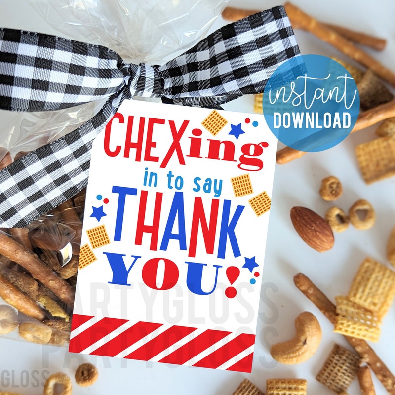 Chex Mix Tags - Etsy