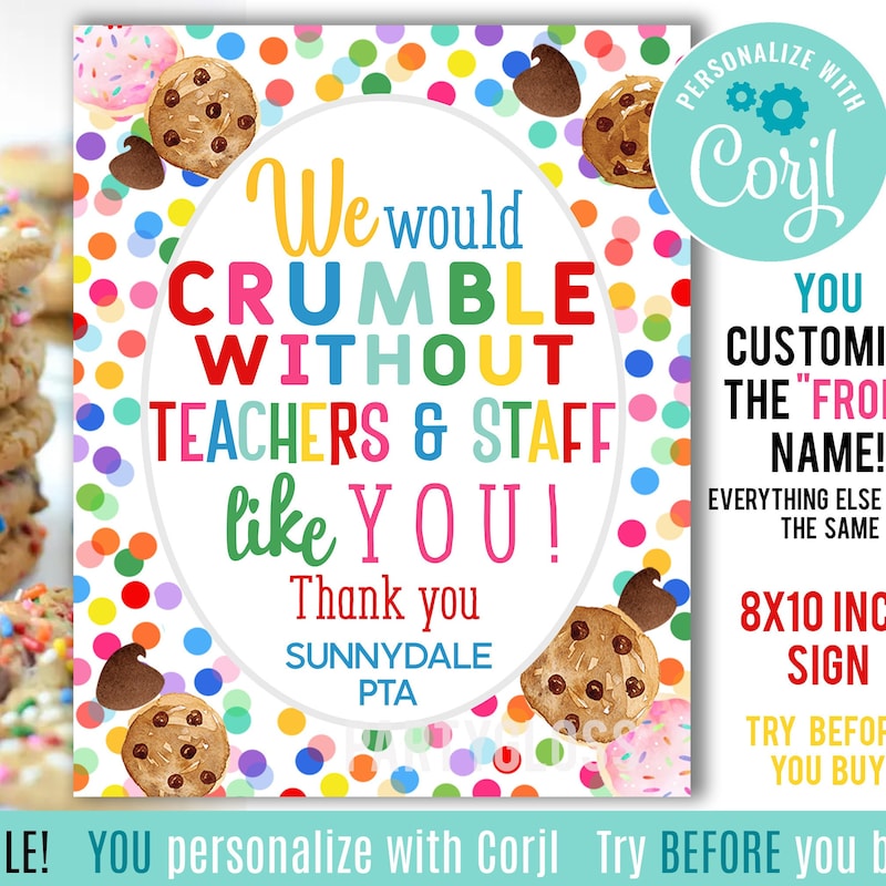 Oreo Staff Appreciation - Etsy