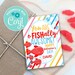 Editable Fish Valentine's Day Printable Tags Swedish Valentine ...