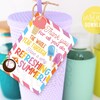 Editable Back to School Printable Gift Tags, Here's to A Bright School ...