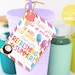 Editable Back to School Printable Gift Tags, Here's to A Bright School ...