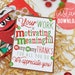 Holiday Office Appreciation Printable Gift Tags MM Candy Employee Treat ...