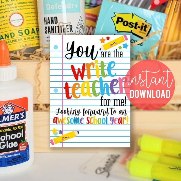 First Day of School Teacher Gift - 60+ Gift Ideas for 2023