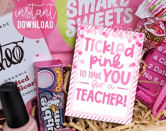 Tickled Pink Teacher Appreciation - Etsy