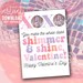 Shimmer and Shine Valentine's Day Printable Tag, Disco Aesthetic ...