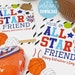 Sports Valentine's Day Printable Tags All Star Friend Valentine ...