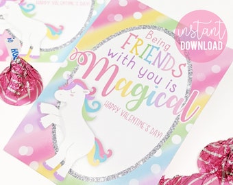 Magical Valentine Printable - Etsy