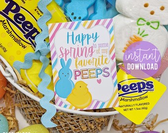 Spring Gift Tag | Etsy