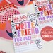 Write Friend Valentine's Day Printable Tags Pencil Pen - Etsy