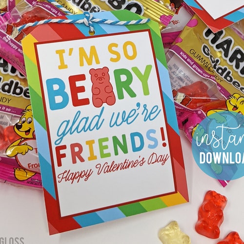 How Sweet It is to Be Friends With You Valentine Treat Sucker | Etsy