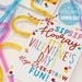 Straw Valentine's Day Printable Crazy Straw Valentine - Etsy
