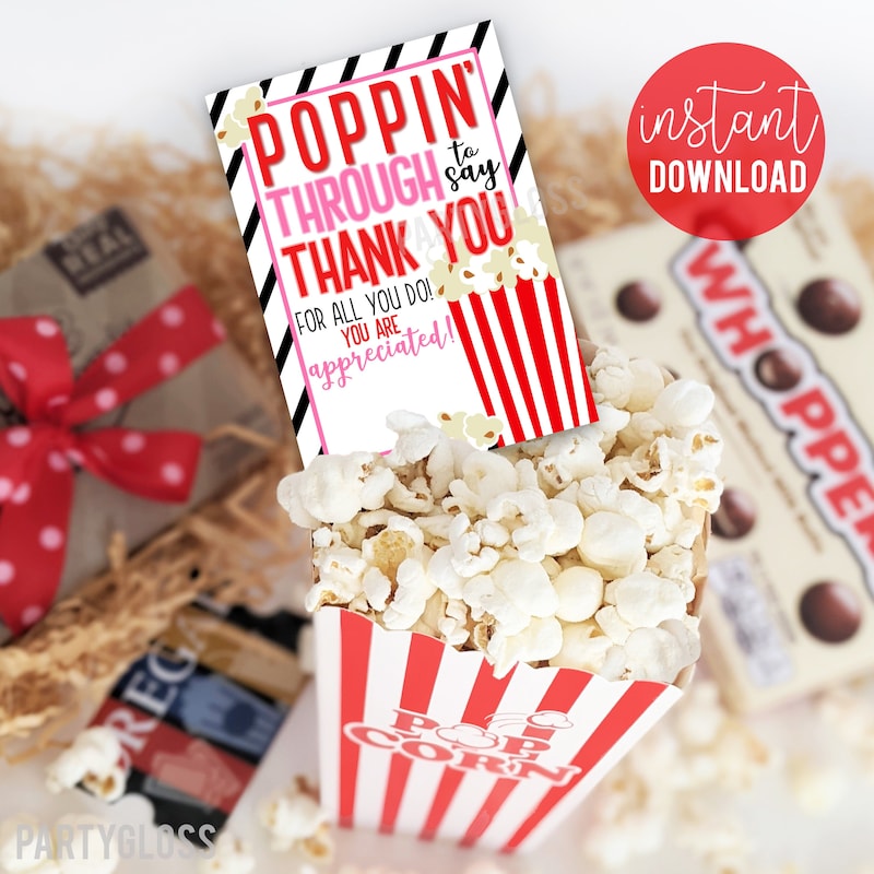 Popcorn Tags - Etsy
