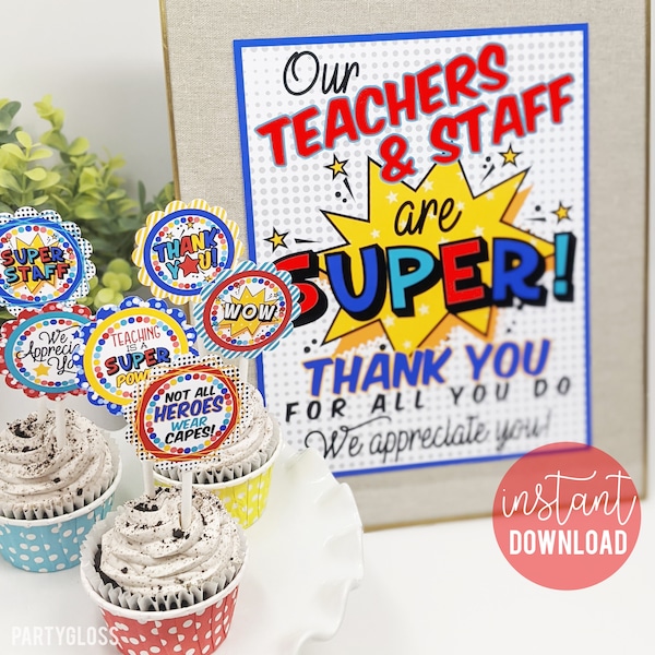 Superhero Staff Week - Etsy