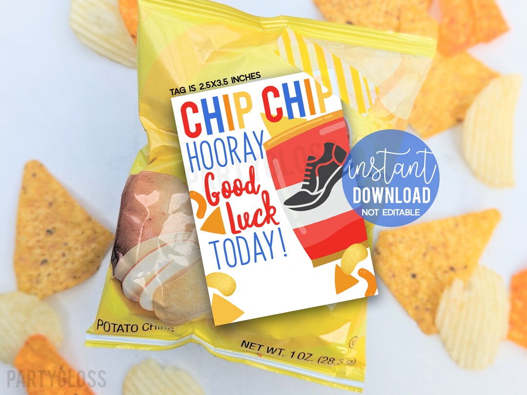 Cross Country Chip Chip Hooray Good Luck Today Printable Gift Tags X Country Meet Match Long ...