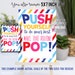 Push Yourself Make That Routine Pop Printable Gift Tags, Cheer Good ...