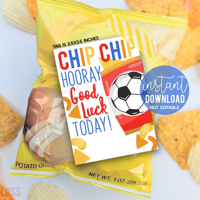 Soccer Chip Bag - Etsy