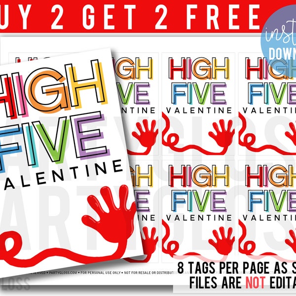 High Five Hands - Etsy