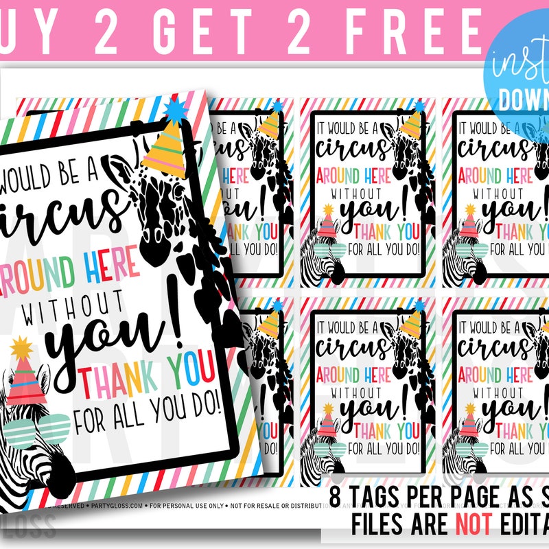 Animal Cracker Label - Etsy