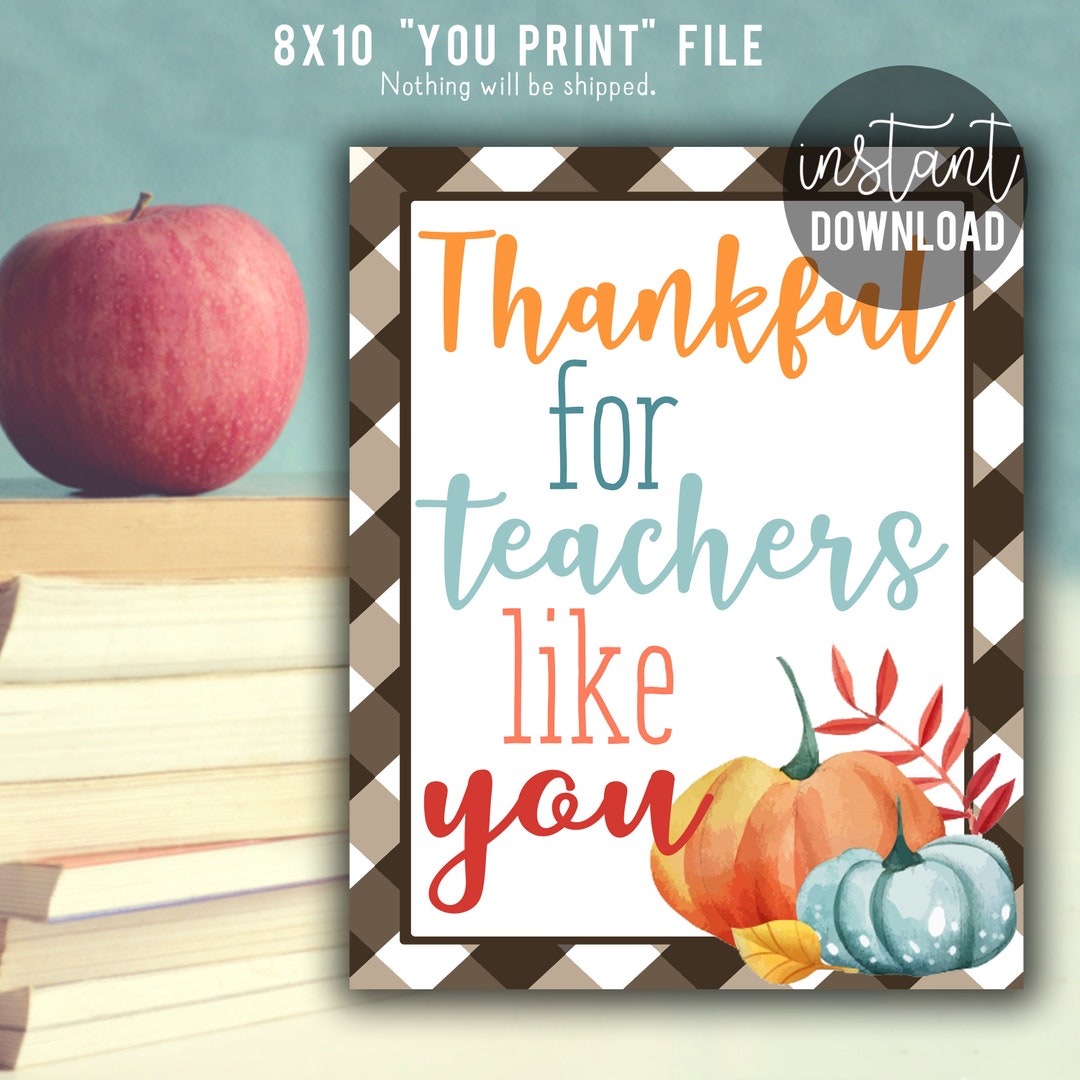 Teacher Appreciation Sign | Teacher Luncheon Appreciation | Printable ...
