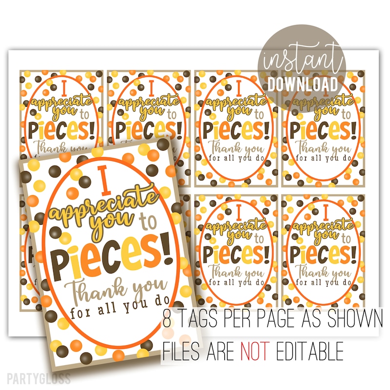 Reeses Thank You - Etsy