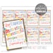 Teamwork Appreciation Printable Gift Tags, MM Candy Tag Employees Team ...