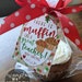 Muffin Christmas Printable Tags | Christmas Muffin Tag | Baked With ...