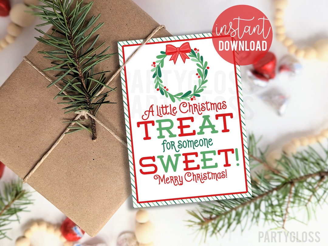 Christmas A Little Christmas Treat for Someone Sweet Appreciation ...