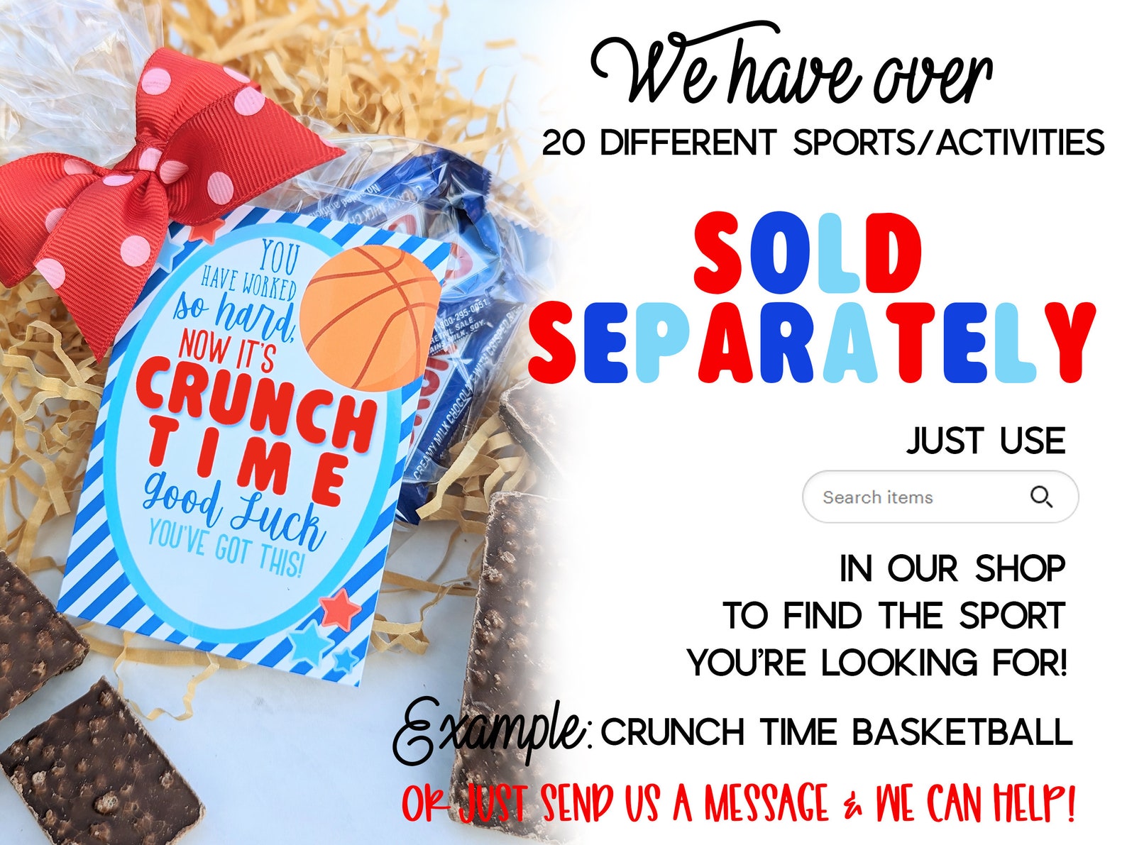 Soccer Crunch Time Good Luck Printable Gift Tags, Chocolate Bar Candy ...