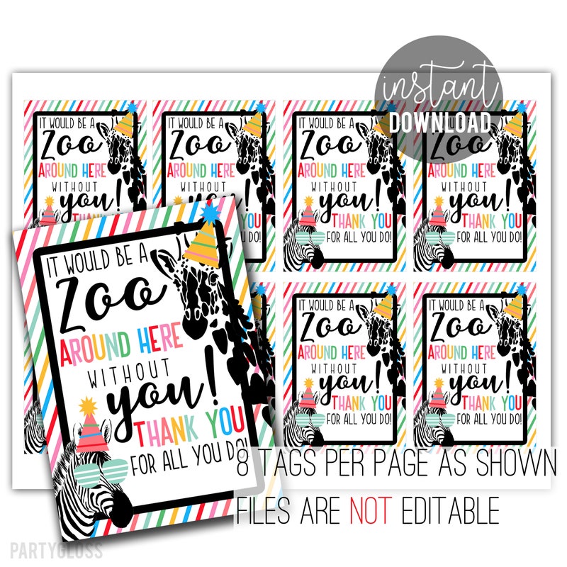 Zoo Scrapbook - Etsy