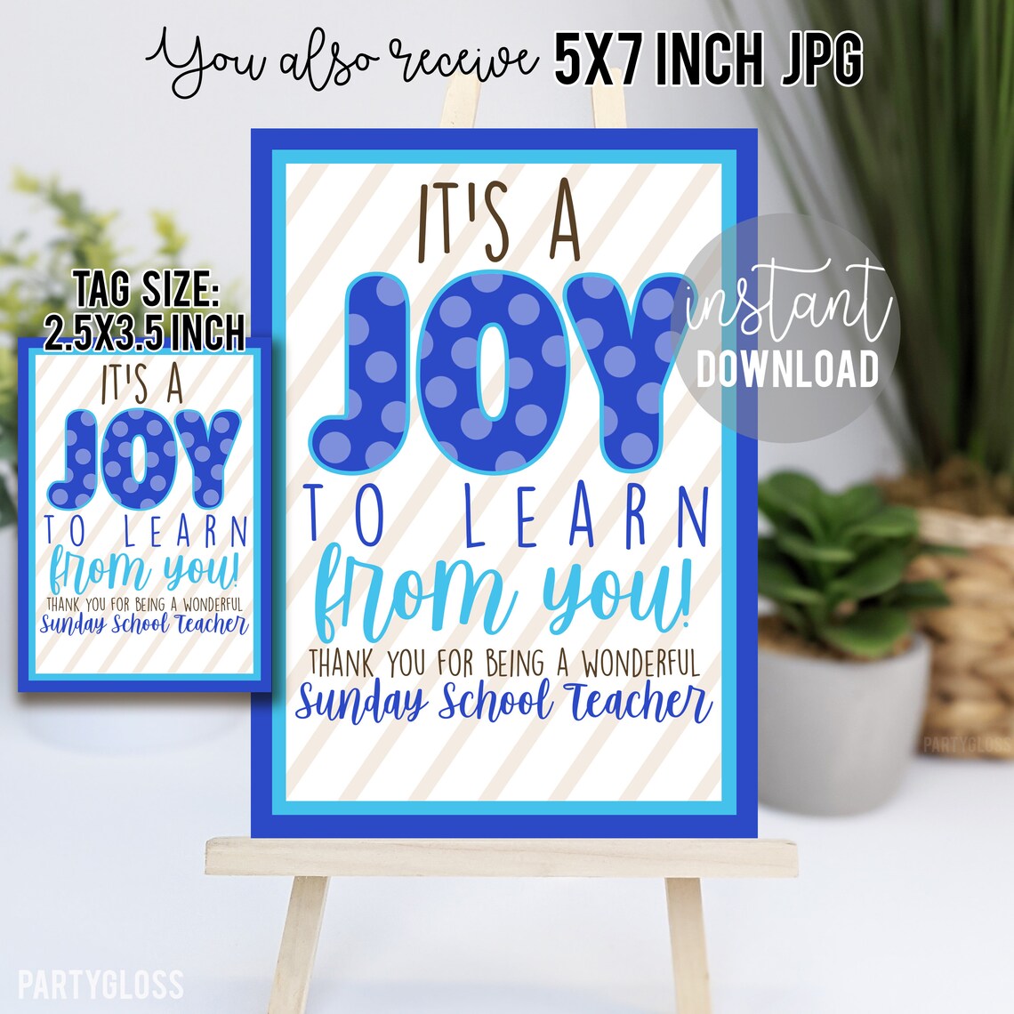 Sunday School Teacher Appreciation Printable | Printable Joy Sunday ...