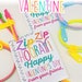 Zipper Bracelet Valentine's Day Printable Tag Zip Zip - Etsy
