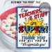 Super Hero Theme Teachers and Staff Appreciation 8x10 Printable Sign ...