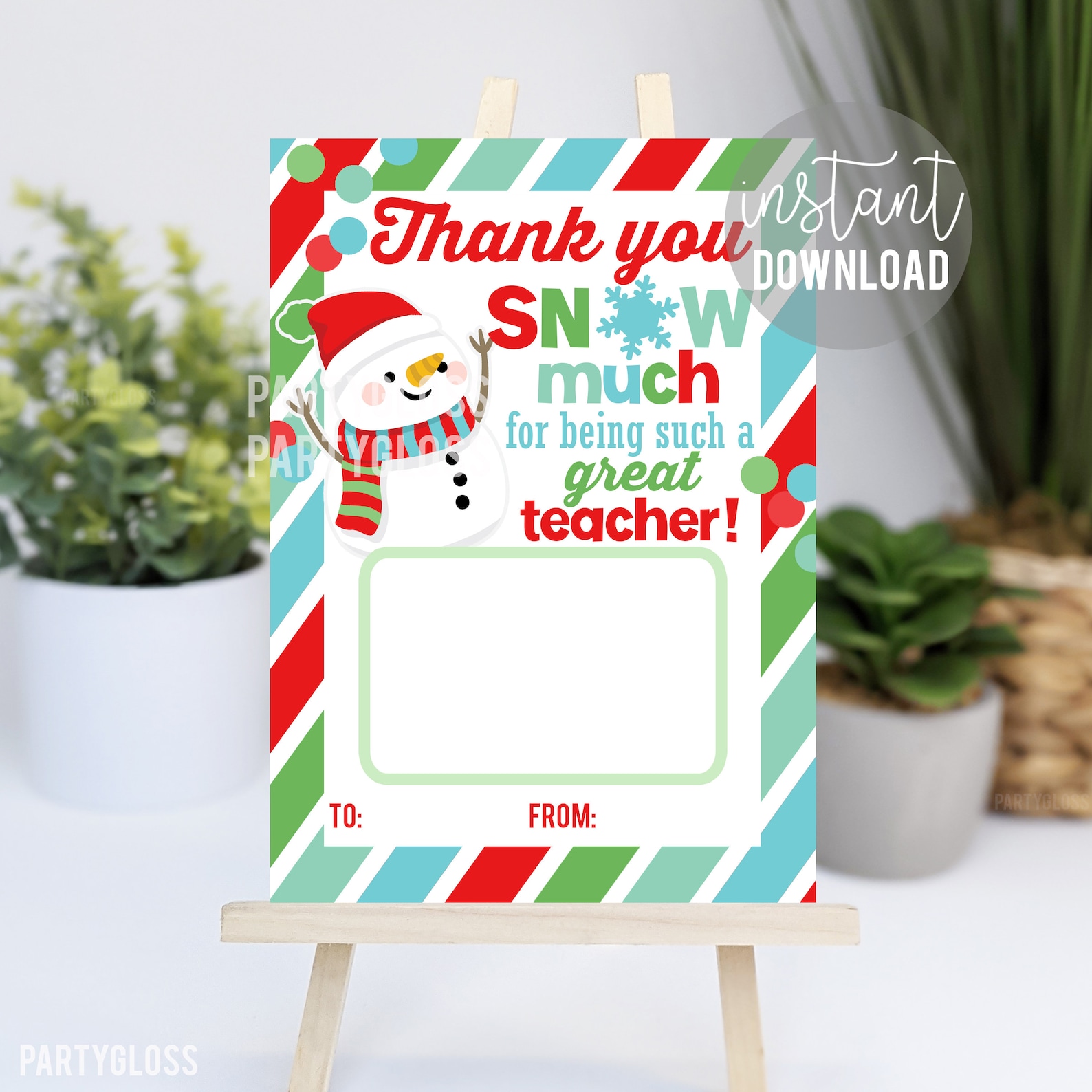 Teacher Printable Gift Card Holder Teacher Gift Card Holder - Etsy