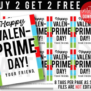 Valenprime Valentine's Day Printable Tag, Sports Drink Valentine ...
